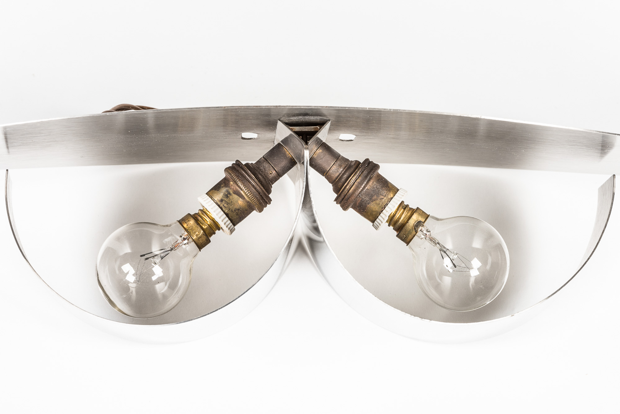 3details - set of four "Mouette" wall sconces by Jacques Charles for ...